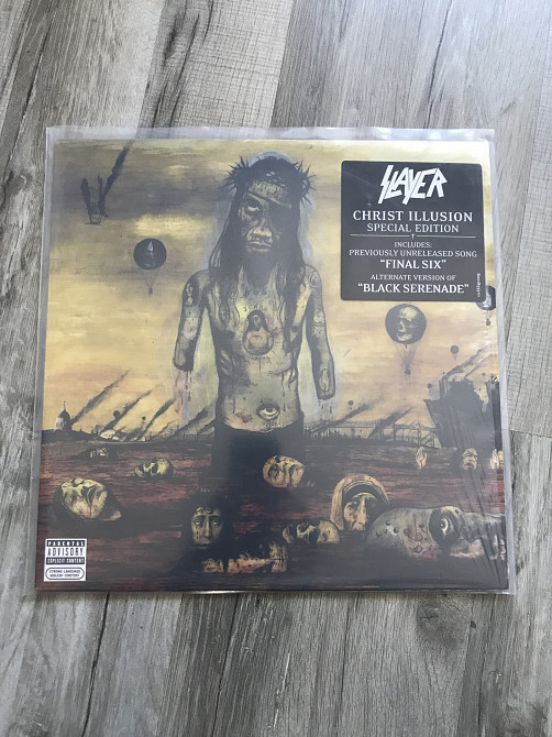 Винил Пластинка Slayer Christ Illusion | Виниловые пластинки на Vinyl ...