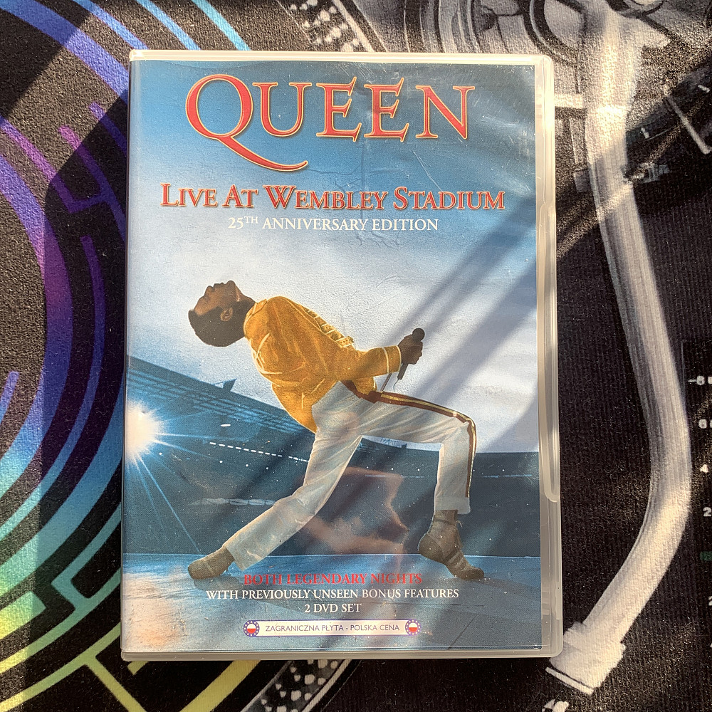 QUEEN Live At Wembley Stadium ~ 25th Anniversary Edition 2-Disc DVD Set ...