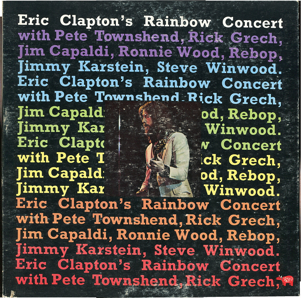 Eric Clapton - Eric Claptons Rainbow Concert 1973 USA | Виниловые ...