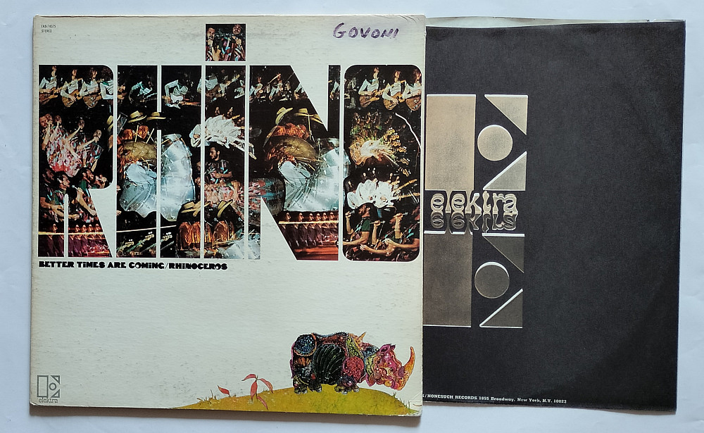 RHINOCEROS. * Better Times Are Coming * 70 USA, Elektra EKS-74 075 ...