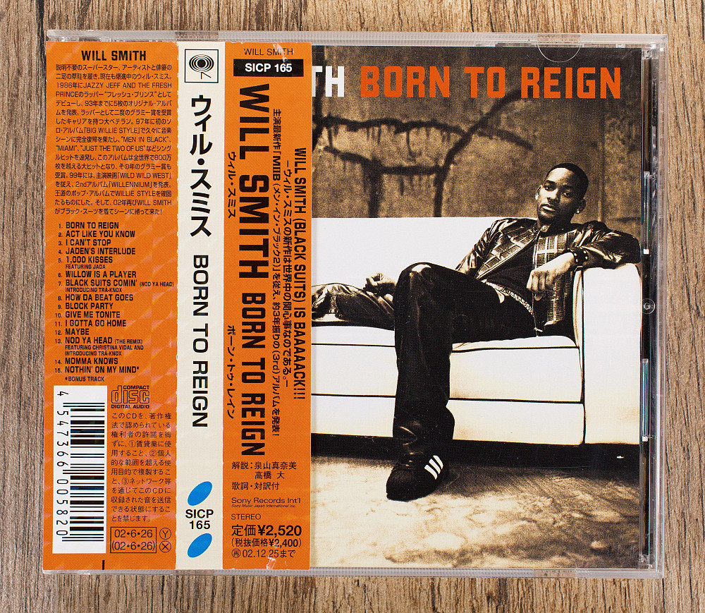 Will Smith - Born To Reign (Японія) | Компакт-диски на Vinyl.com.ua