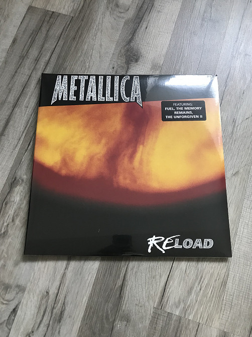 Винил Пластинка Metallica ReLoad Blackened | Виниловые пластинки на ...