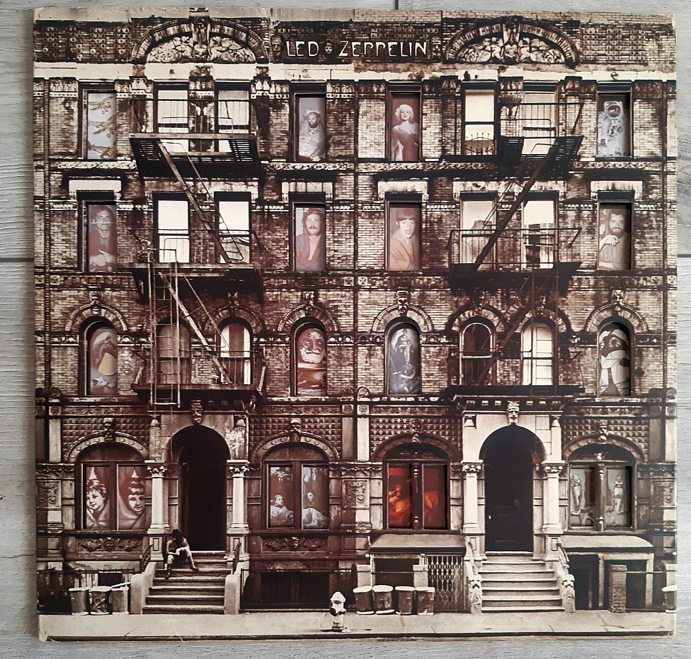 LED ZEPPELIN PHYSICAL GRAFFITI ( SWAN SONG SS 2-200 ) ORIGINAL COVE with CUT WINDOW , Specialty ...