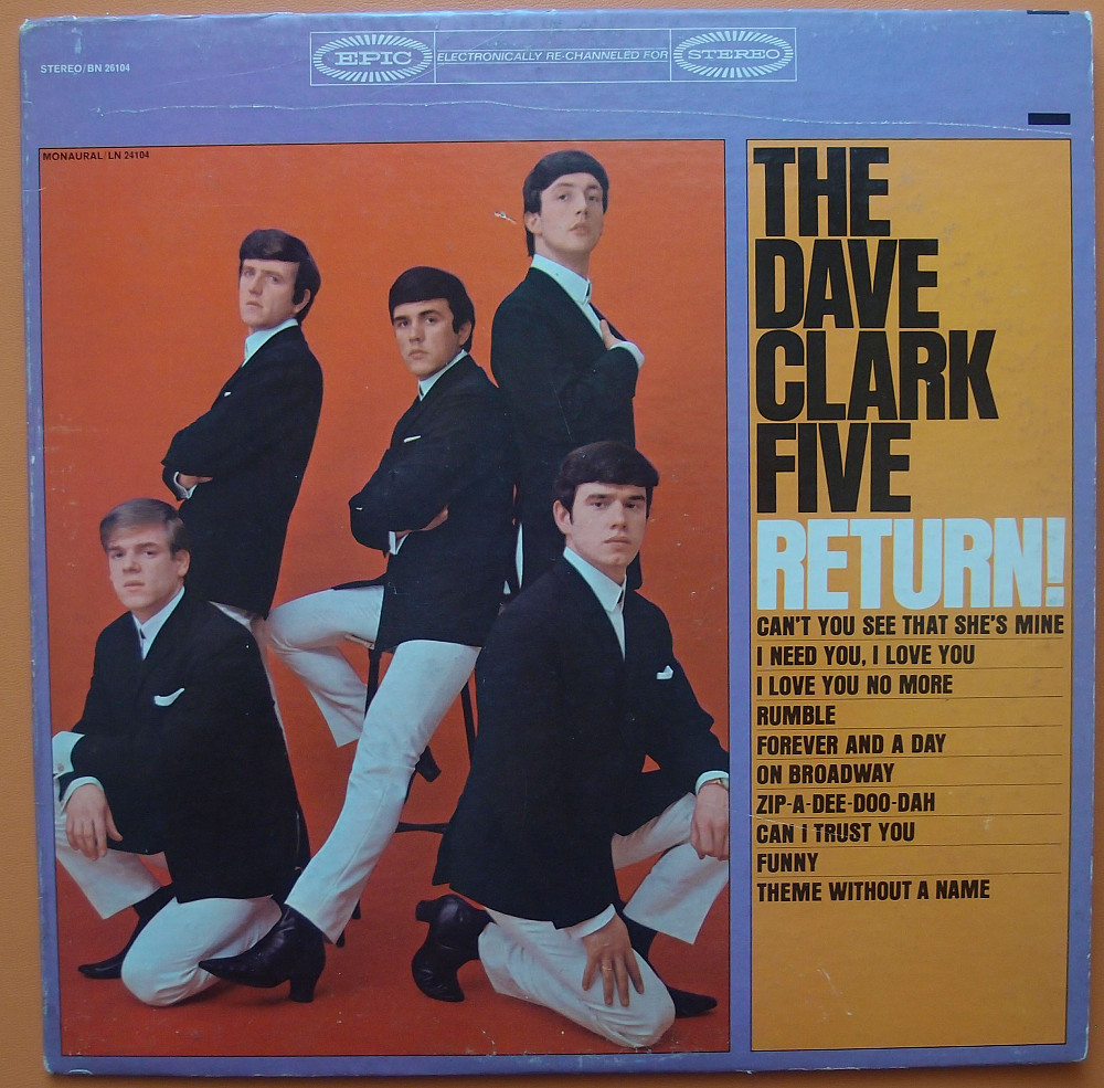The Dave Clark Five – The Dave Clark Five Return | Vinyl.com.ua