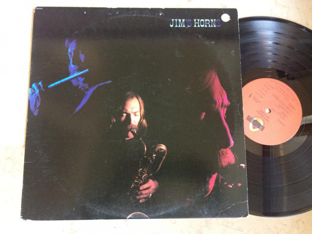 Jim Horn ‎– Jim's Horns ( USA ) Jazz-Rock Album 1973 LP | Vinyl.com.ua