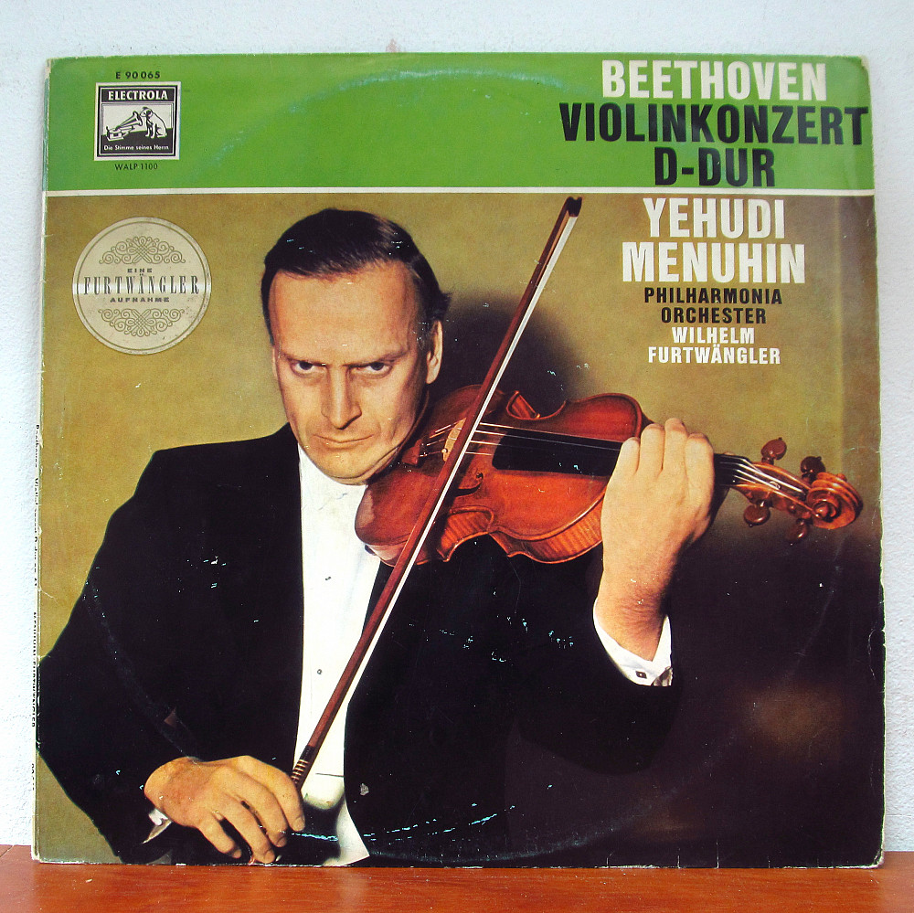 Beethoven - Yehudi Menuhin / Philharmonia Orchestra / Wilhelm Furtwängler – Violinkonzert D-Dur ...