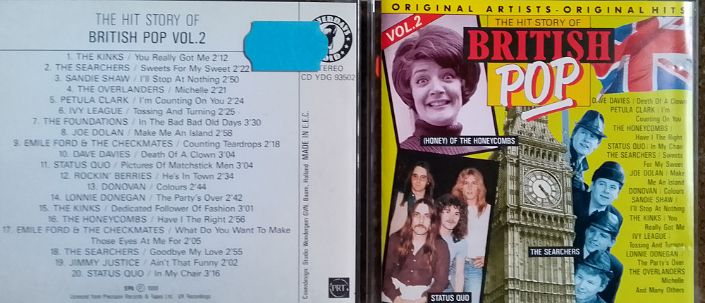 The Hit Story of British Pop Vol.2 | Компакт-диски на Vinyl.com.ua