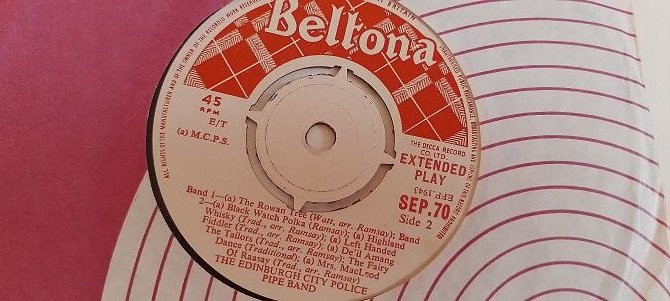 The Edinburgh City Polis Pipe Band | Вінілові платівки на Vinyl.com.ua