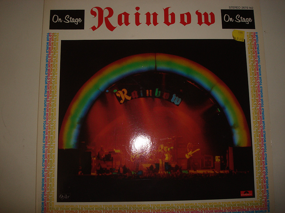 RAINBOW- On Stage 1977 2LP Orig. Germany Rock Hard Rock Heavy Metal ...