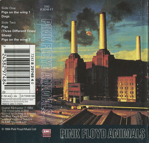 Pink Floyd – Animals /1977/ EMI United Kingdom / Ukraine | Студийные ...