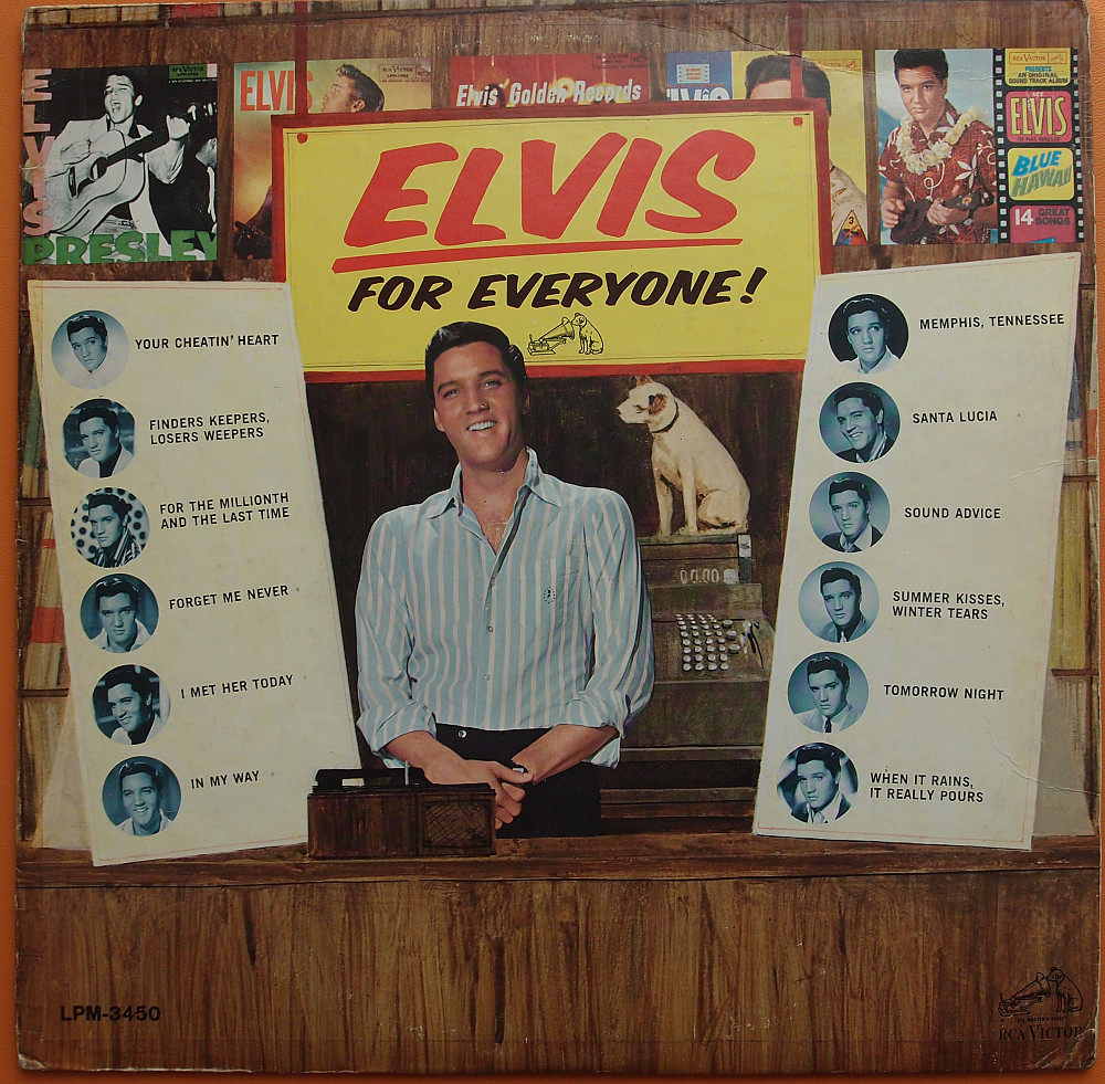 Elvis Presley – Elvis For Everyone! | Виниловые пластинки на Vinyl.com.ua