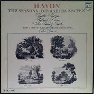 Haydn* / Colin Davis* ‎– The Seasons / Die Jahreszeiten (made in USA ...
