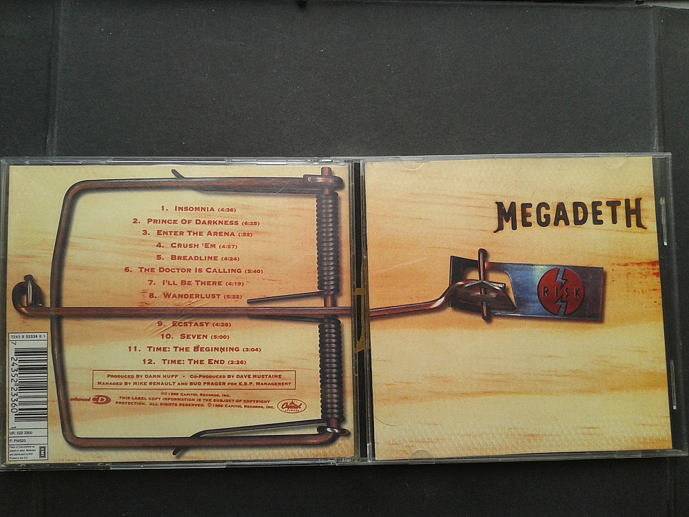 Megadeth - Risk (2CD) | Компакт-диски на Vinyl.com.ua