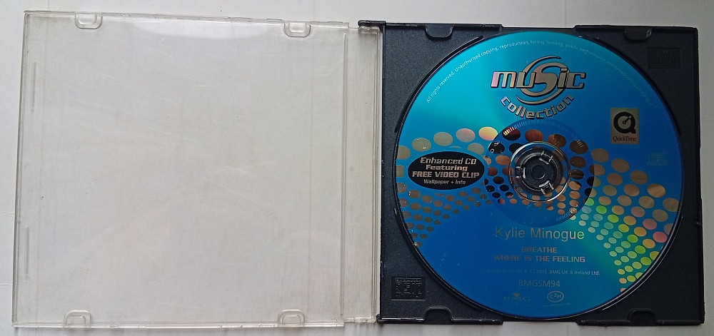 Kylie Minogue - Breathe Where Is The Feeling 2003 (EP) (EU) (без ...