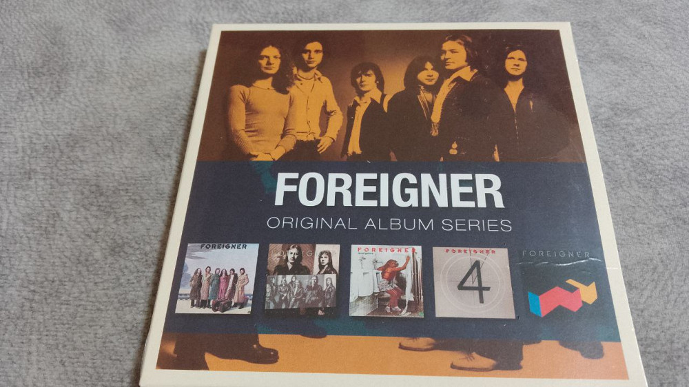 Foreigner - Original Album Series . новый фирменный 5 cd - бокс-сет ...