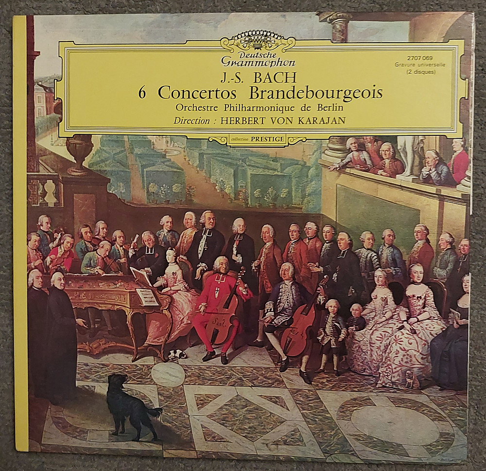 2LP J.-S. Bach, Orchestre Philharmonique De Berlin , Direction: Herbert ...