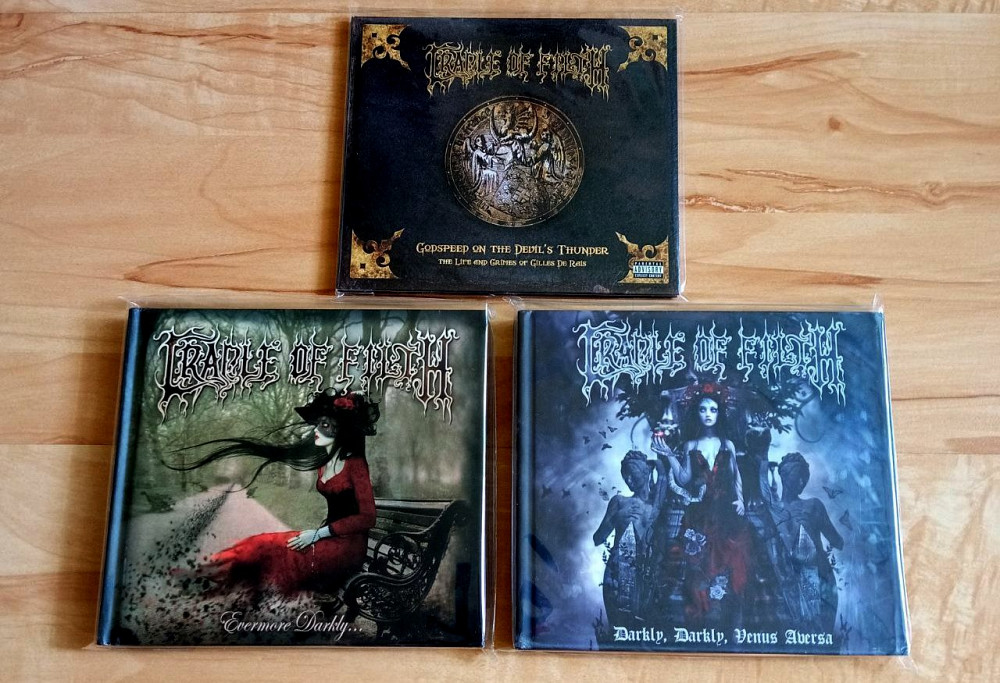 Cradle Of Filth CDs | Компакт-диски на Vinyl.com.ua