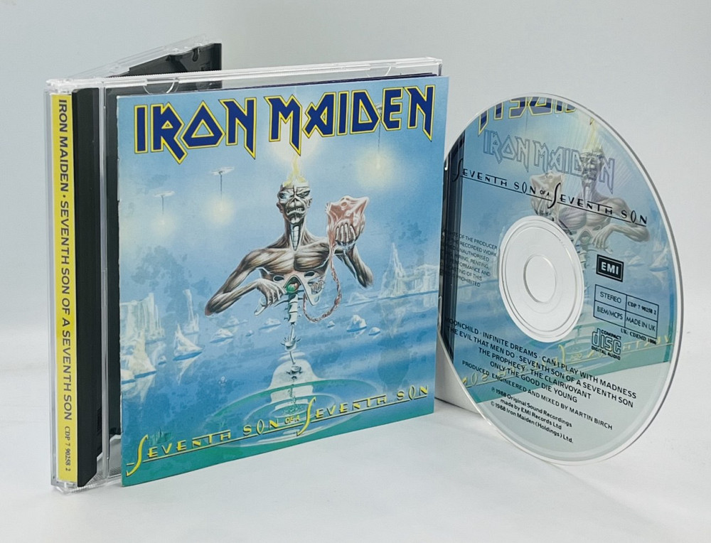 Iron Maiden – Seventh Son Of A Seventh Son (1988, U.K.) | Компакт-диски ...