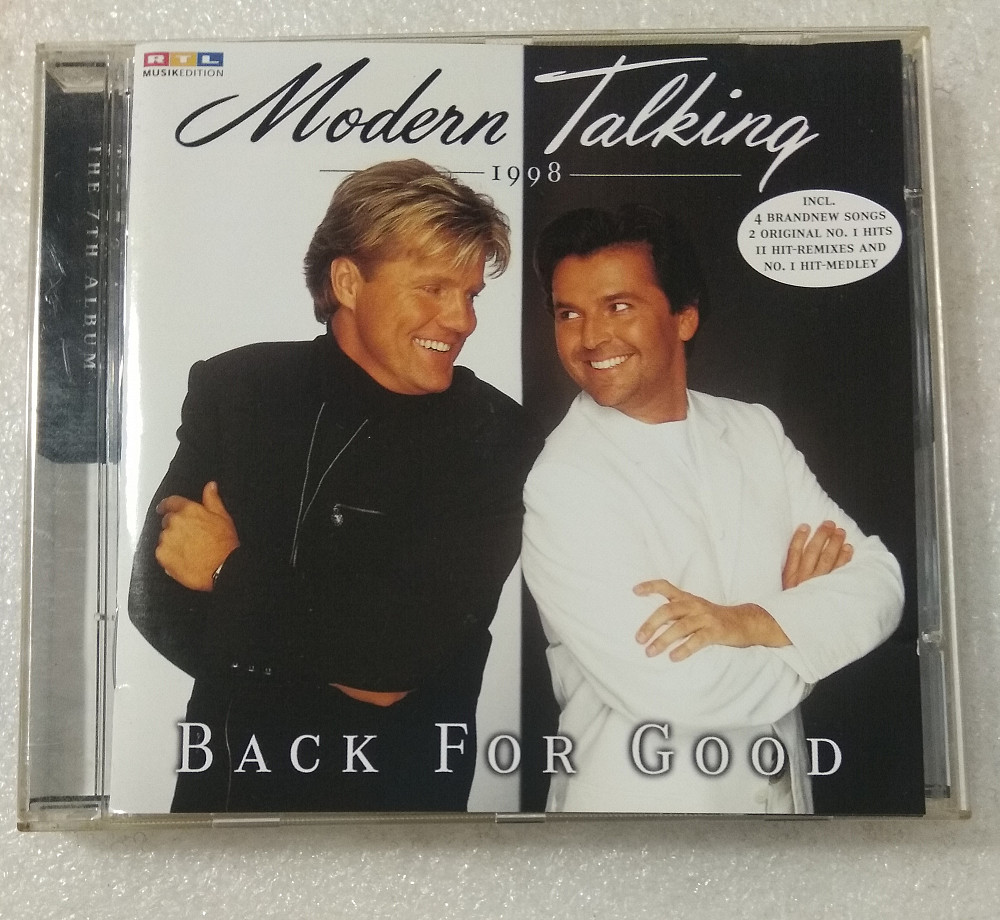 CD MODERN TALKING 1998 Back For Good (The 7th Album) Germany | Компакт ...