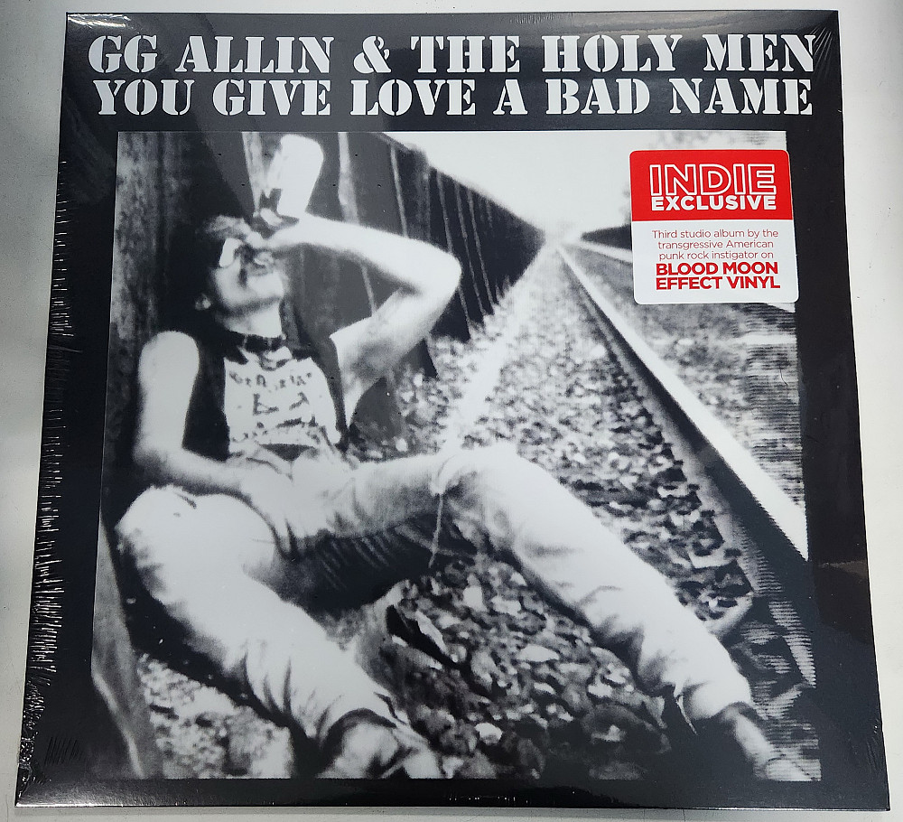 GG ALLIN & THE HOLY MEN "You Give Love A Bad Name" 12"LP | Виниловые ...