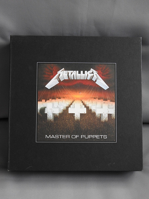 Metallica Master Of Puppets Box Set Deluxe Edition 2017 3 LPs пластинки + 10 CDs + 2 DVD ...