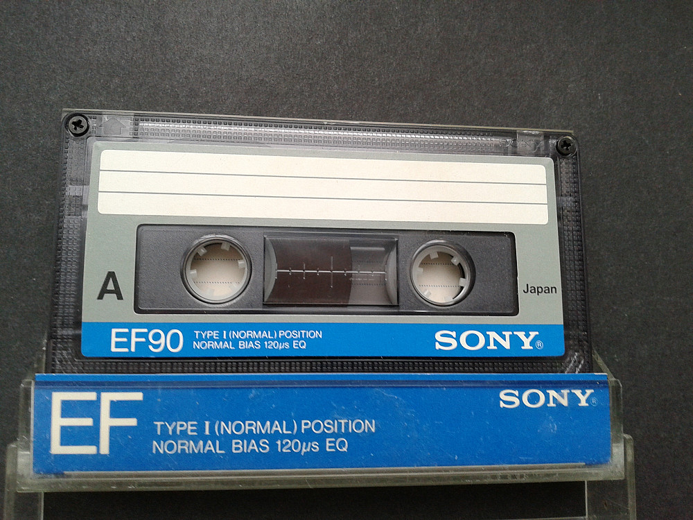 Sony EF 90 | Кассеты под запись на Vinyl.com.ua
