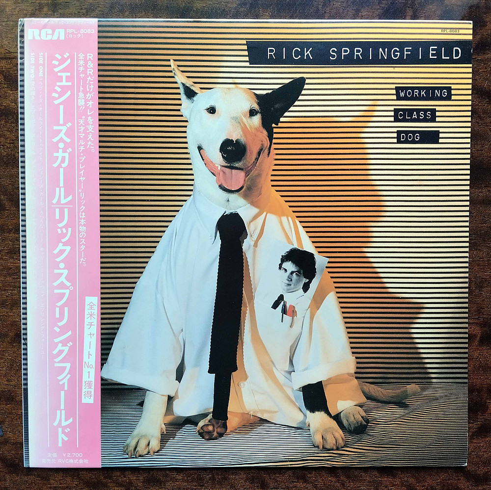 Rick Springfield - Working Class Dog, RCA - RPL-8083, Japan, 1981, a-nm ...