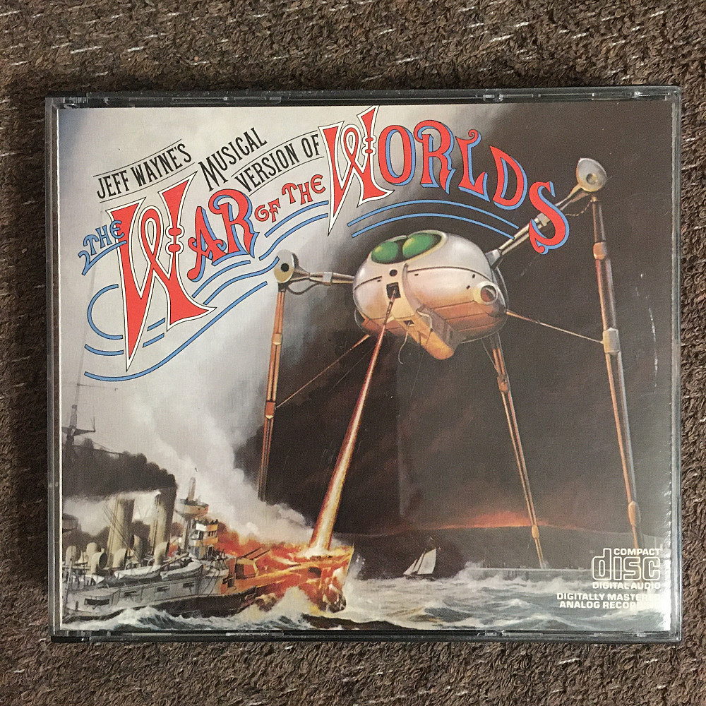 Jeff Wayne – The War Of The Worlds (Columbia/USA) (2CD) | Компакт-диски ...