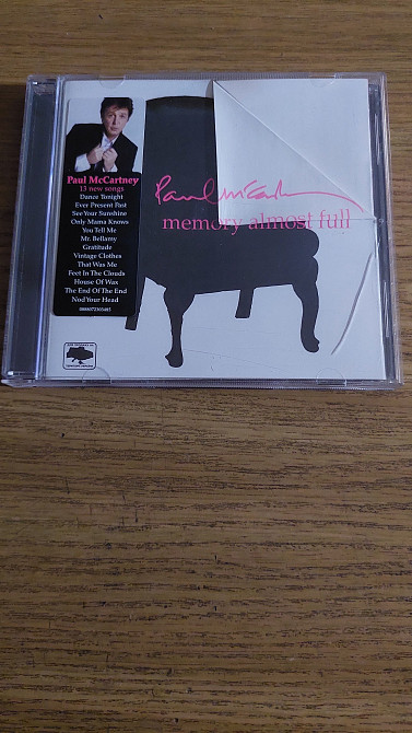 CD Paul McCartney – Memory Almost Full | Vinyl.com.ua