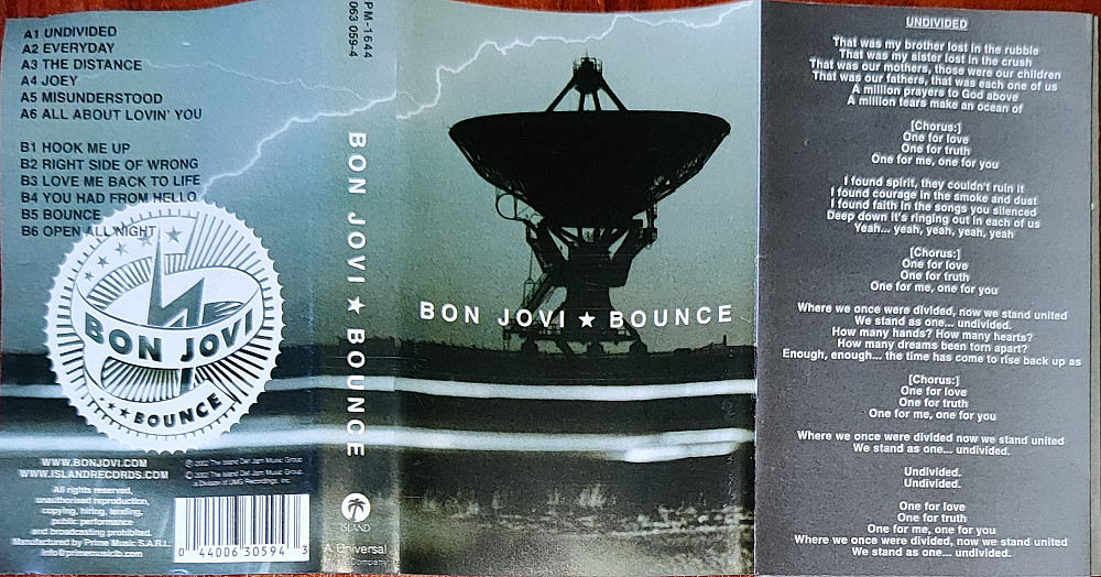 Bon Jovi – Bounce | Vinyl.com.ua