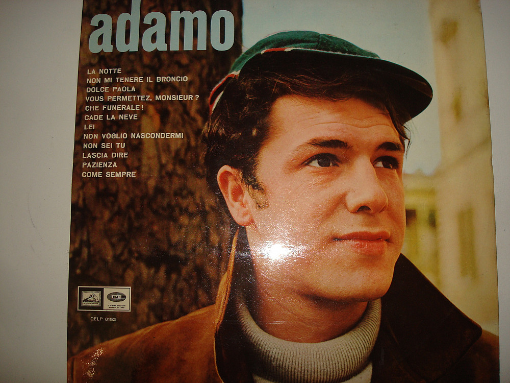 ADAMO- Adamo 1966 Orig. Italy Pop Chanson--РЕЗЕРВ | Vinyl.com.ua