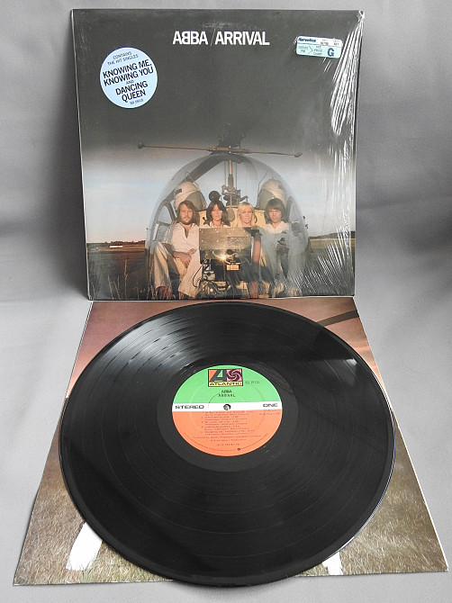 ABBA Arrival LP USA 1976 NM пластинка re 1977 в оригинальной плёнке ...
