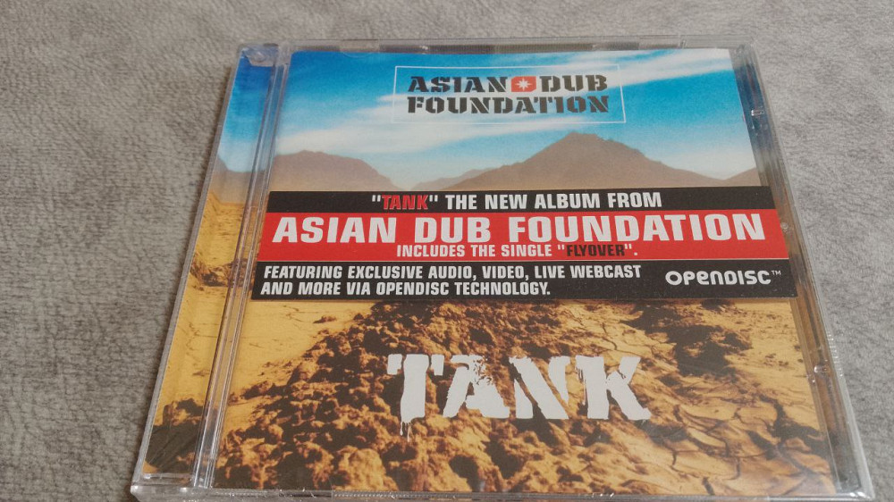 Asian dub foundation - tank. новый фирменный cd | Vinyl.com.ua