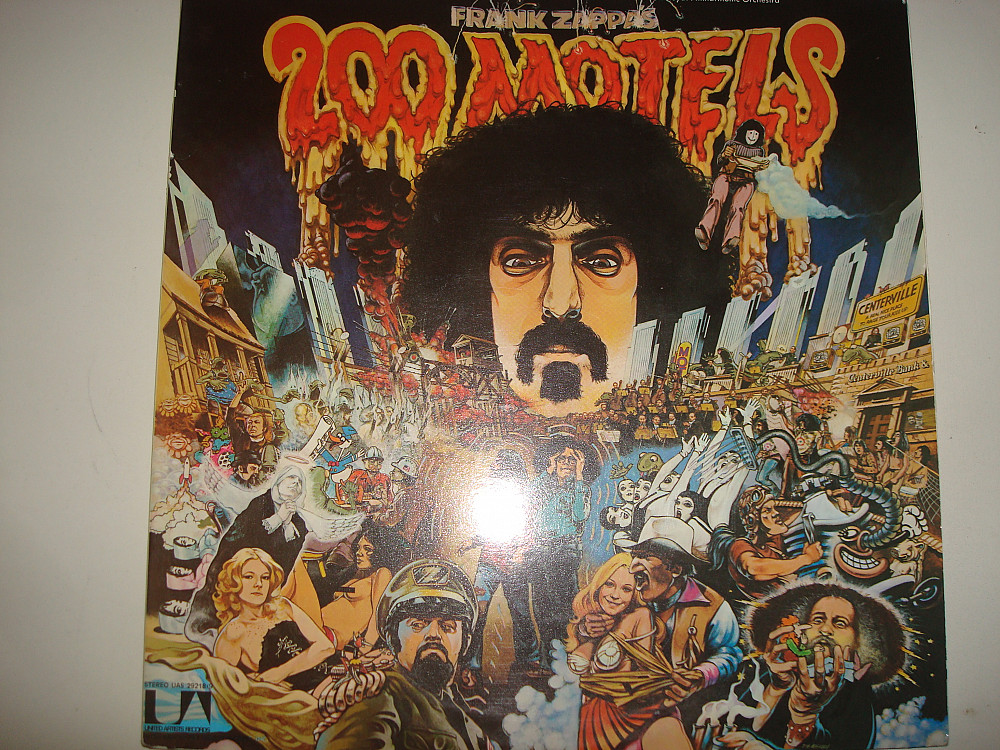 FRANK ZAPPA- 200 Motels 1971 2LP France Rock Stage & Screen Soundtrack ...