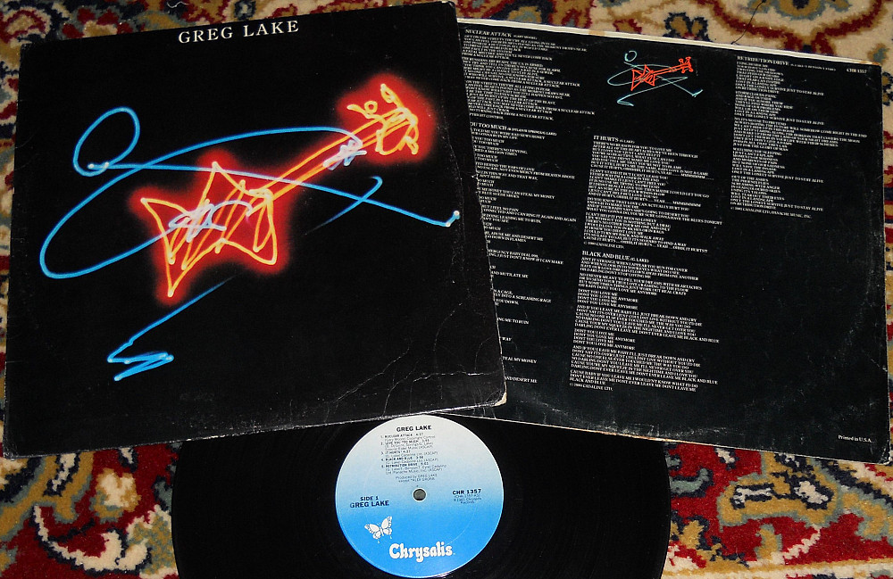 Greg Lake – Greg Lake 1981 (US) EX | Виниловые пластинки на Vinyl.com.ua
