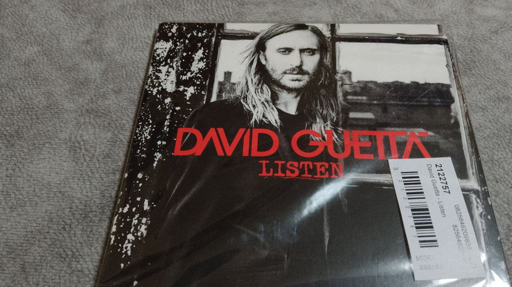 David Guetta - Listen. limited edition. новый фирменный двойной cd ...