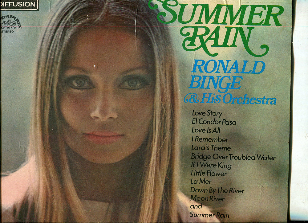 Продам платівку Ronald Binge & His Orchestra “Summer Rain” – 1971 ...