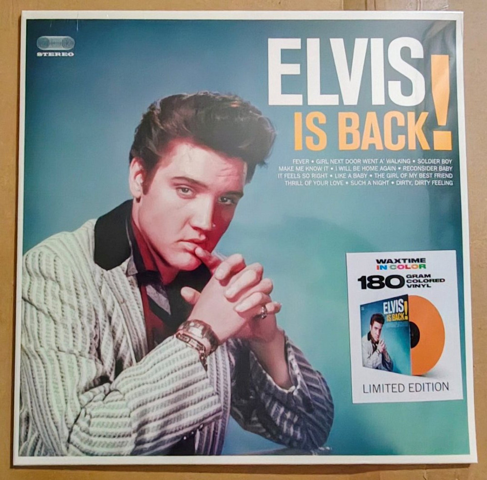 Elvis Presley – Elvis Is Back (Orange Vinyl) | Vinyl.com.ua