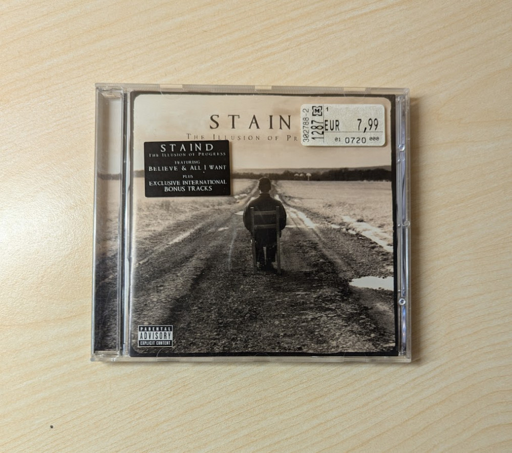 Staind -The Illusion of Progress- 2008 CD (E.U.) | Vinyl.com.ua