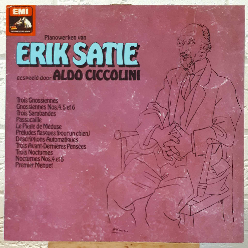 ERIK SATIE, Aldo Ciccolini – Pianowerken Van Erik Satie ‘1976 His ...