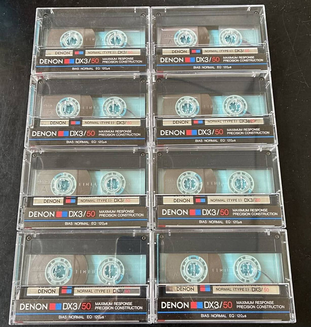 Аудіокасети DENON DX3/50 JAPAN | Кассеты под запись на Vinyl.com.ua