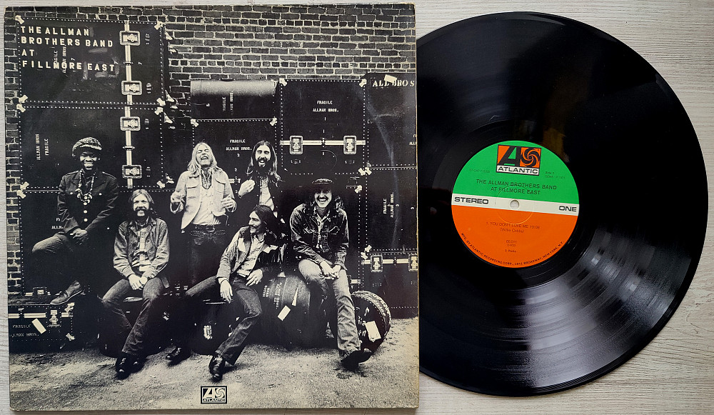 The Allman Brothers Band – At Fillmore East 2LP(Germany, Atlantic ...