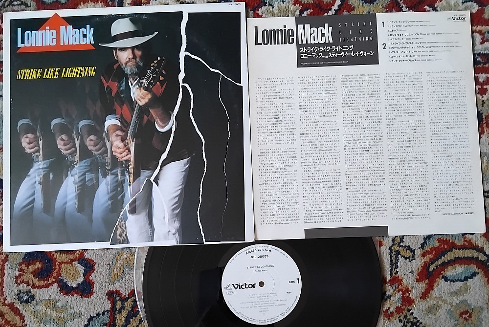 Lonnie Mack – Strike Like Lightning 1985 (Japan) NM | Vinyl.com.ua
