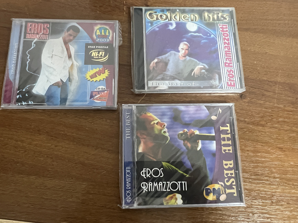 Eros Ramazotti 3 cd | Компакт-диски на Vinyl.com.ua