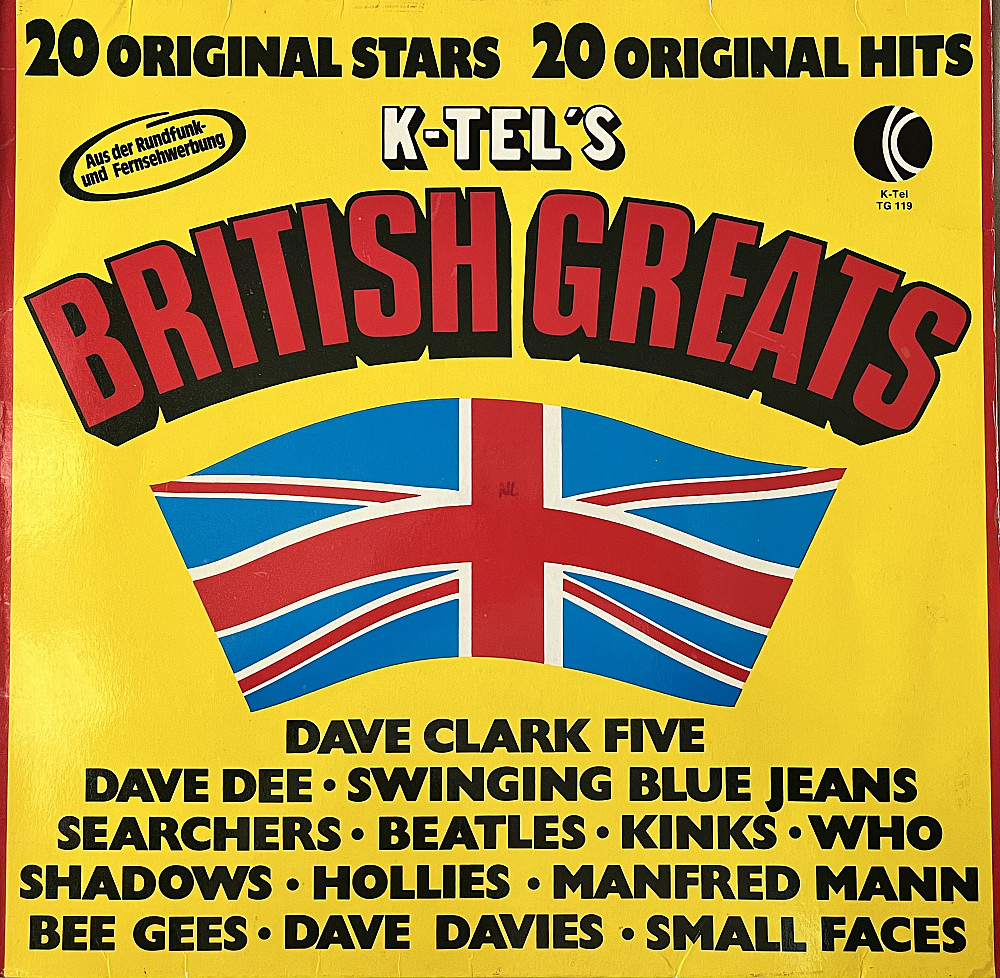 VA (The Beatles, Bee Gees, The Who, etc.) – K-Tel's British Greats ...