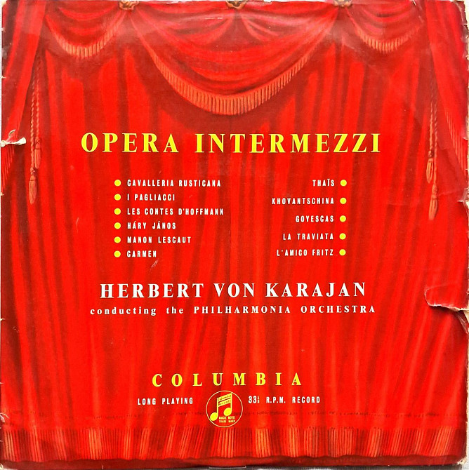 Herbert Von Karajan , Conducting The Philharmonia Orchestra – Opera ...