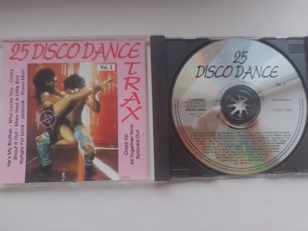 25 Disco Dance Trax vol.3 1993 EEC | Vinyl.com.ua