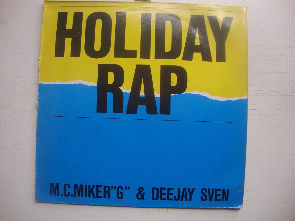 HOLIDAY RAP M, C, MIKER G / DEEJAY SVEN GERMANY | Vinyl.com.ua