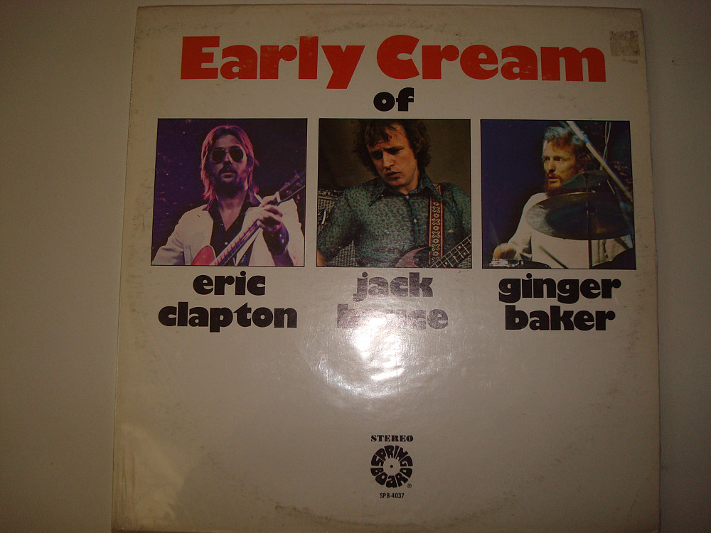 ERIC CLAPTON, JACK BRUCE & GINGER BAKER-The Early cream of 1975 USA ...