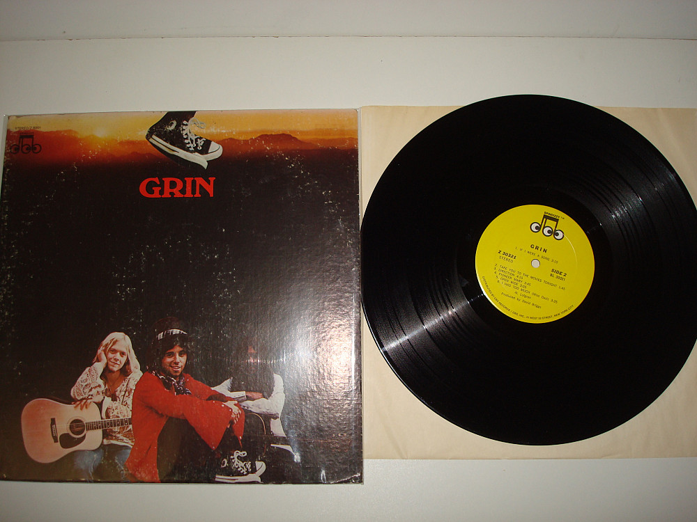 GRIN- Grin 1971 USA Rock Pop Rock | Виниловые пластинки на Vinyl.com.ua
